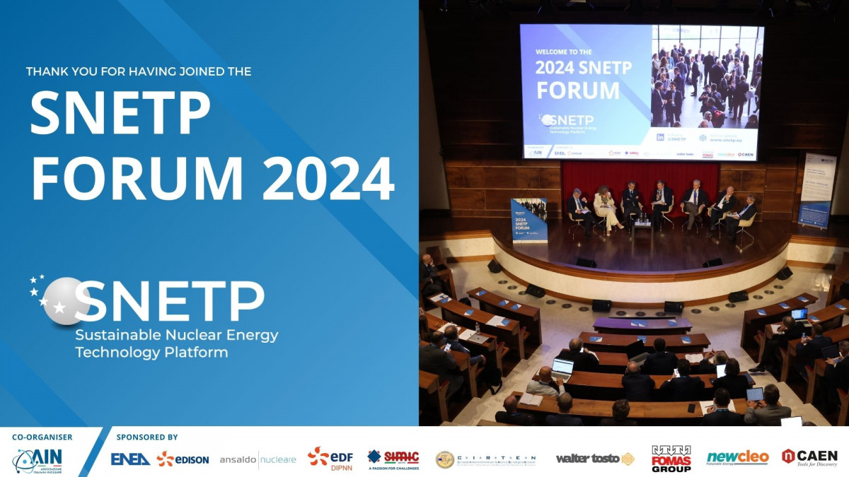 Key Moments of SNETP Forum 2024: Advancing Nuclear Innovation Towards a ...
